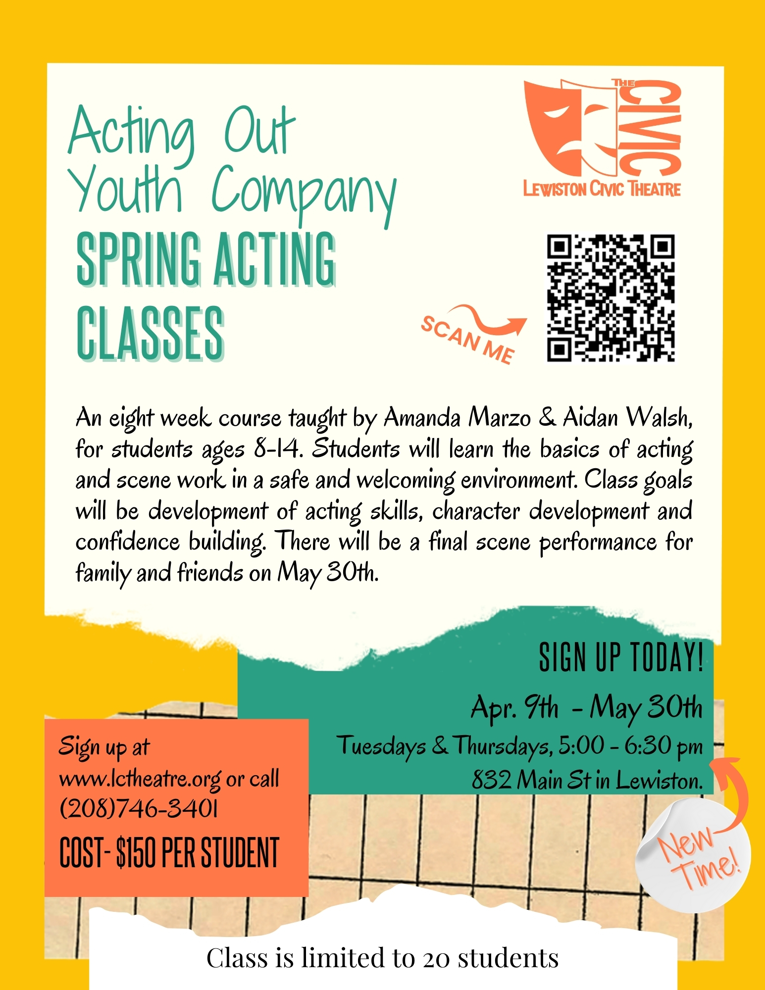 Youth Company | Lewiston Civic Theatre